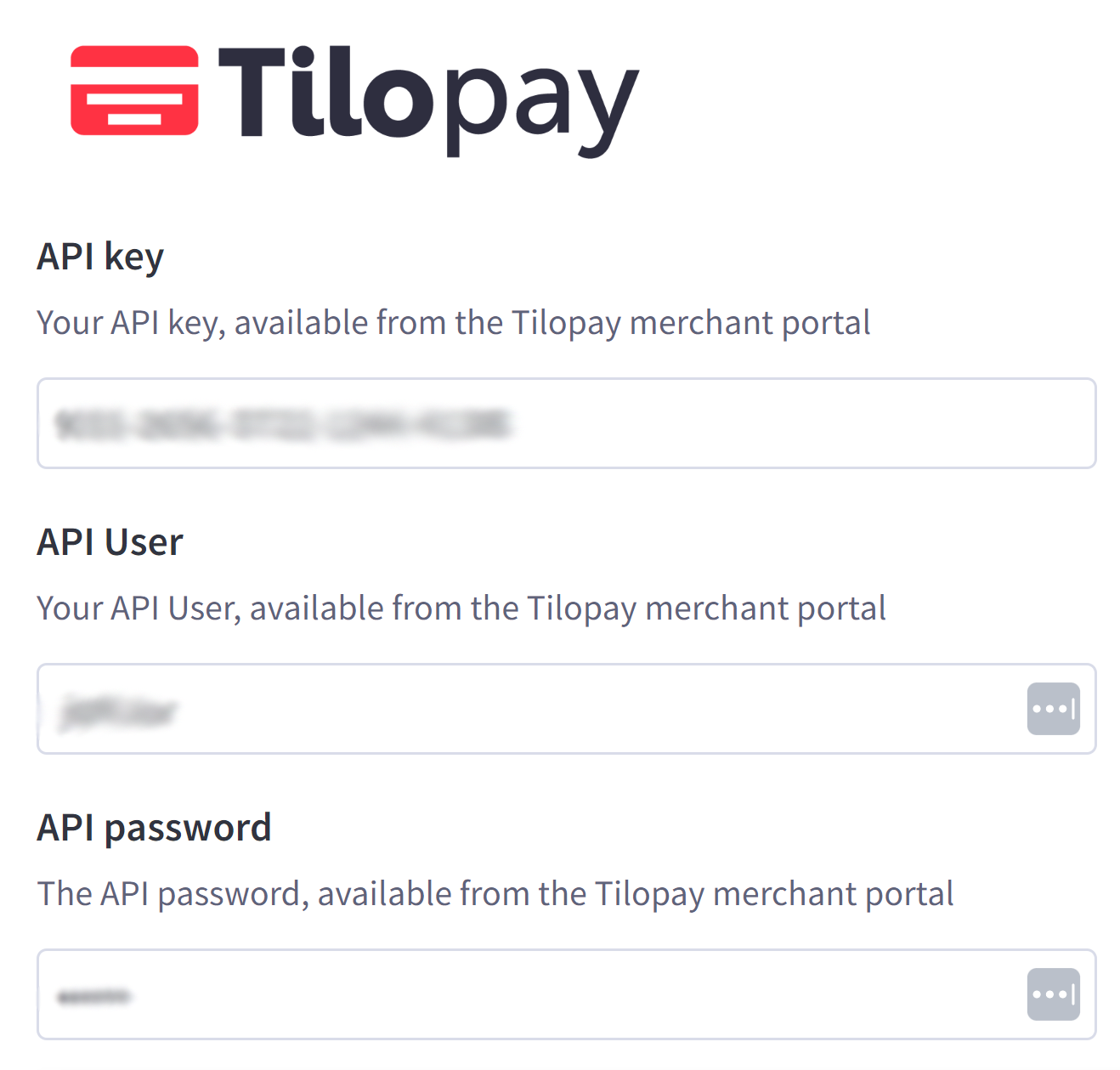 Connecting with Tilopay